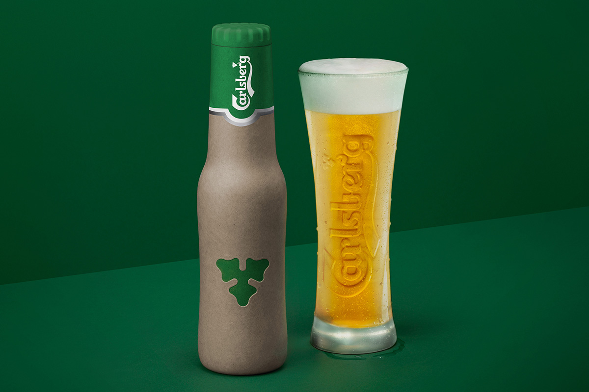 Carlsberg представил дизайн новой биоразлагаемой бутылки — Pivo.by