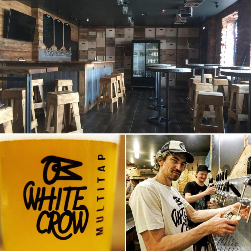 В Минске открылся новый бар с большим количеством кранов — White Crow ...
